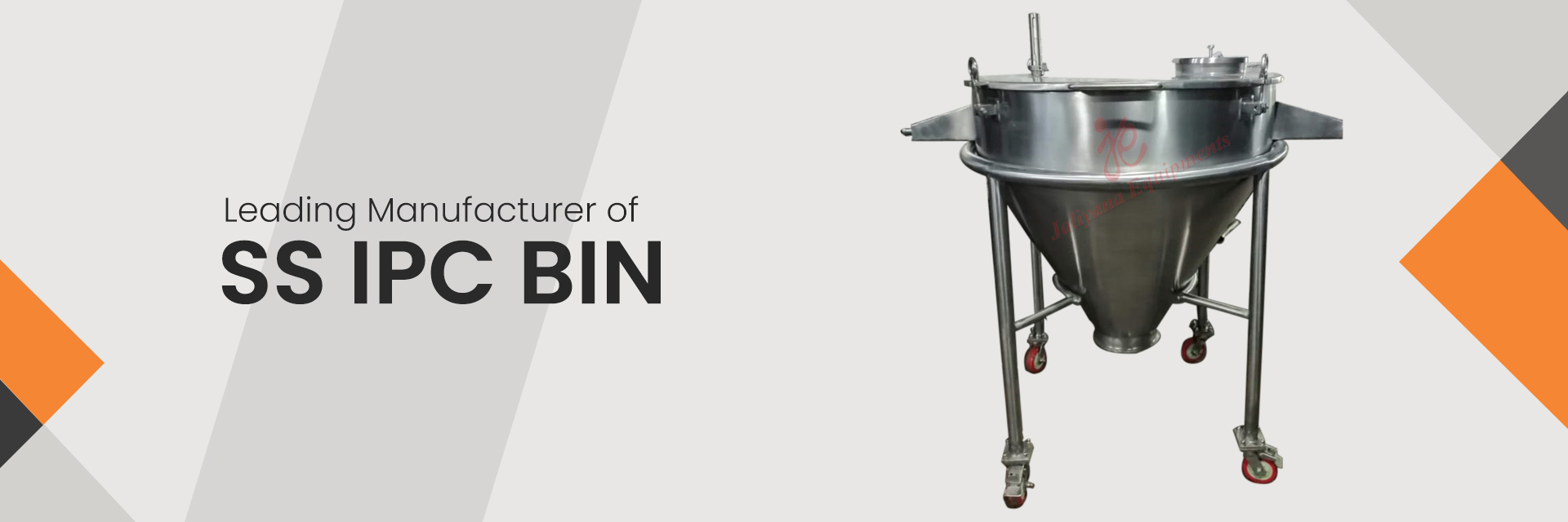 Jaliyana Equipments – SS IPC Container, Bin Blender, Vibro Sifter ...